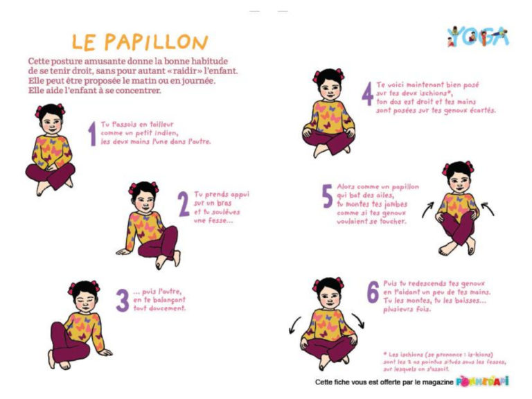 Yoga papillon et Gâteau au citron – LGM-MS